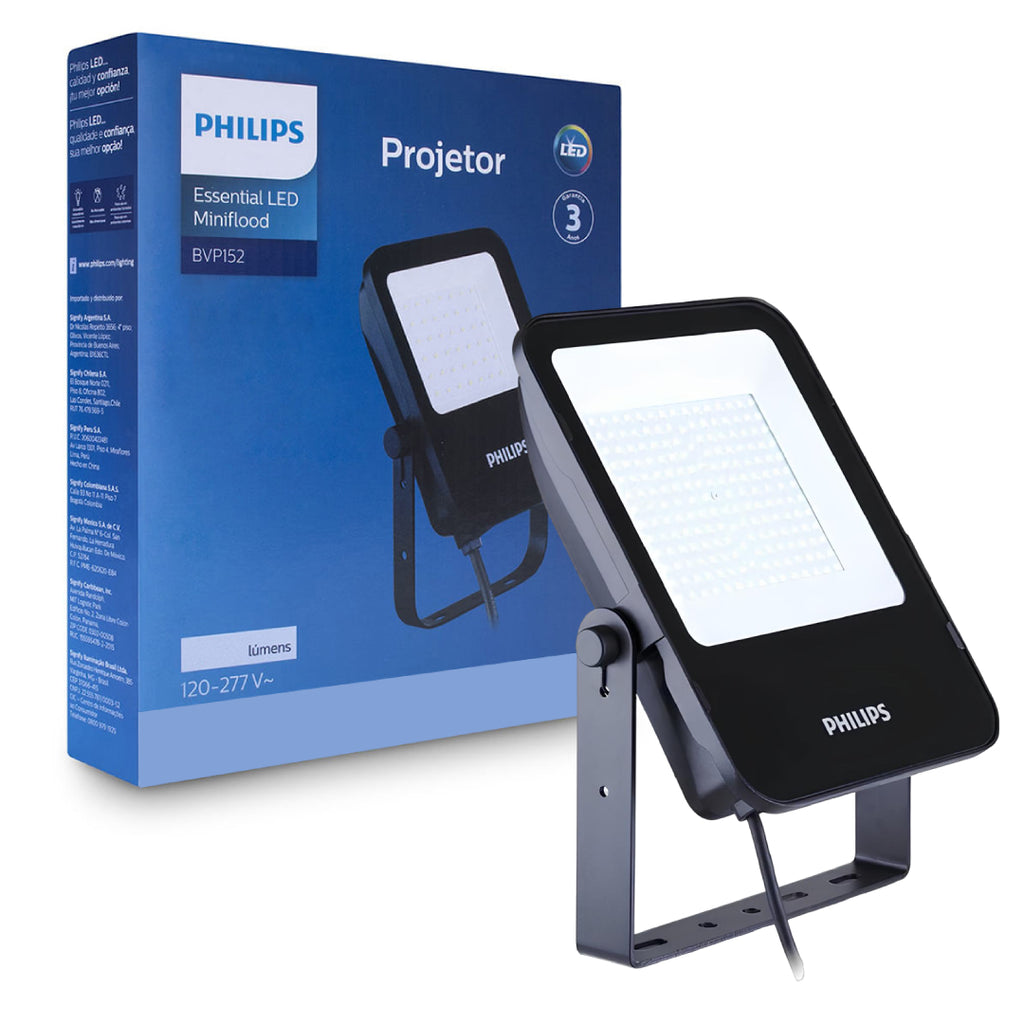 Refletor Led 150W 6500K Bivolt 18000Lm Ip65 Bvp153 Philips