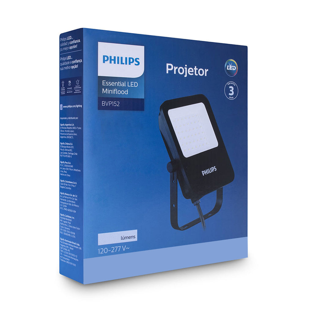 Refletor Led 150W 6500K Bivolt 18000Lm Ip65 Bvp153 Philips